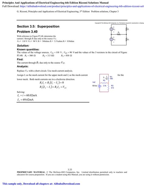 principles and applications of electrical engineering 6th edition