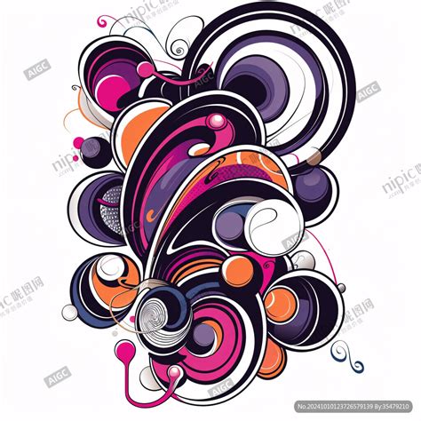 Ai创作图3d立体圈圈背景 圆圈构成插画 创意时尚现代涂鸦 时尚流线型插画设计 素材抽象图案 时尚炫彩图形 创意抽象扭曲异型 艺术时尚潮流海报素材 炫彩抽象现代风格 卷曲圆圈抽象花纹图案 立体