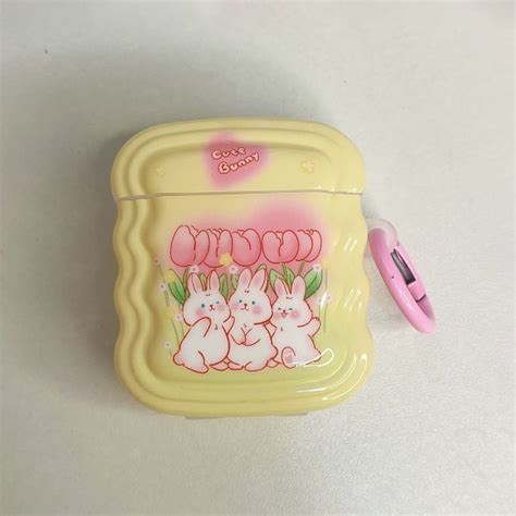 Cute Bunny Airpods Case Finishifystore