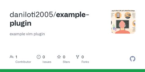 GitHub Daniloti Example Plugin Example Vim Plugin