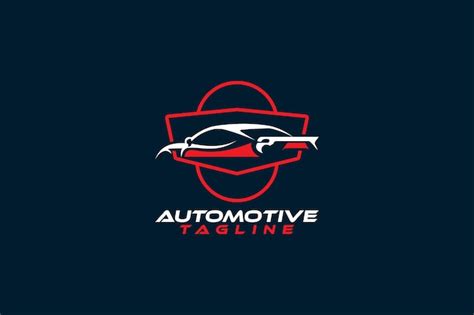 Diseño de logotipos automotrices y plantillas vectoriales premium