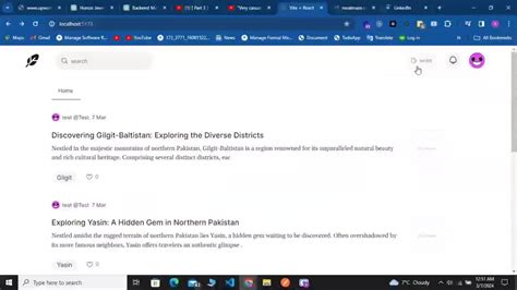 Abrar Akbar On Linkedin Projectupdate Trendingblogs Frontenddesign Routeimplementation Day13