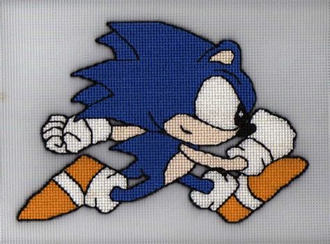 Sonic The Hedgehog Knitting Pattern