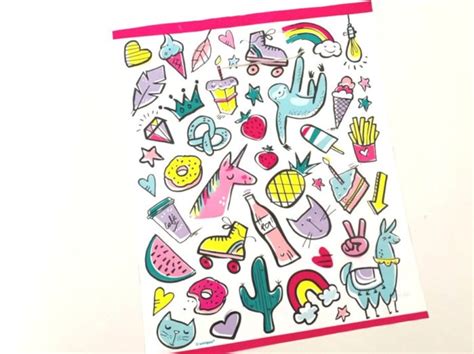 Doodle Loot Bag Party Bags And Party Bag Fillers Buy Online At All