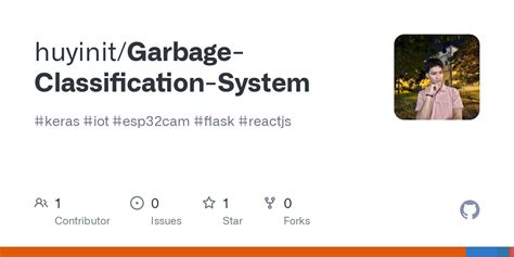 Github Huyinit Garbage Classification System Keras Iot Esp Cam