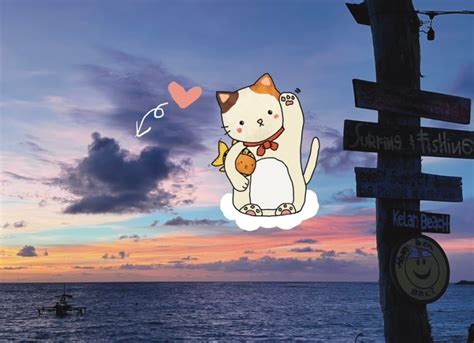 발리 짐바란 노을이 있는 저녁 1