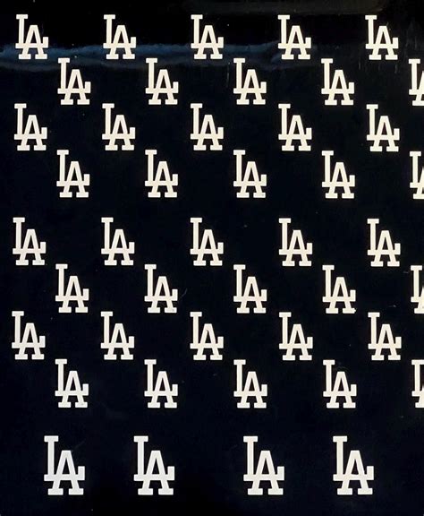La Dodgers Stencil Sheet Etsy