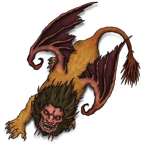 Free Manticore Token Roll20