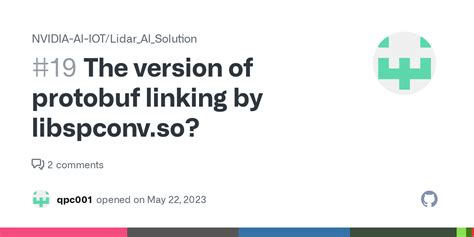 The Version Of Protobuf Linking By Libspconv So Issue 19 NVIDIA AI IOT Lidar AI Solution