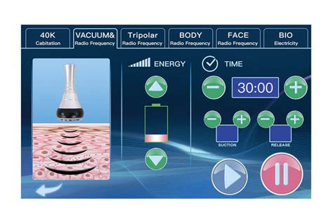 6 In 1 80k Ems Pads Lipo Cavitation Machine Konmison