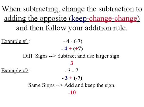 Positive And Negative Numbers The Number Line