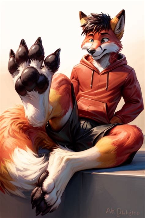 fox anthro tf tensor art