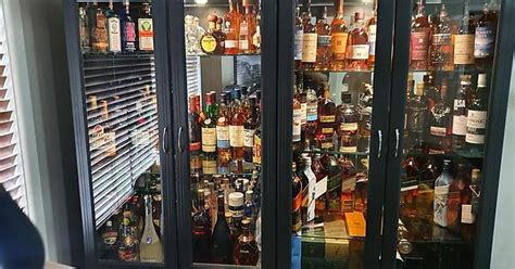 My Bar Just Updated My Bar With Some New Display Cabinets Happy With