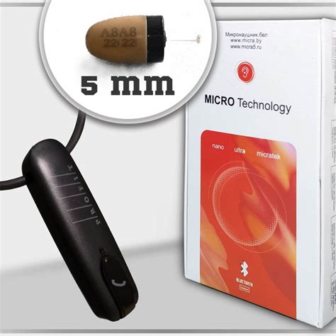 Микронаушник для экзамена MicraTEK4 Bluetooth Premium