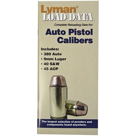 Lyman Reloading Book Semi Auto Pistol