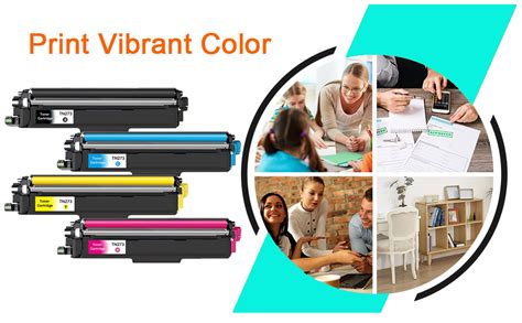 JUSTCOLOR Compatible Toner Cartridge Replacement for Brother TN273 TN ...