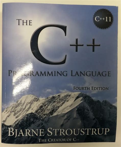 C Programming Language By Bjanre Stroustrup 4th Edition Hobbies And Toys Books And Magazines