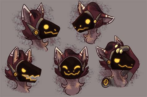 Protogen Expressions By Me R Furry