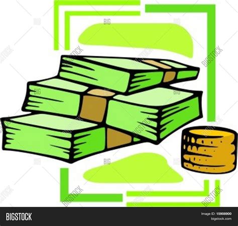 Wad Moneyvector Vector And Photo Free Trial Bigstock