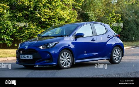 Blue Toyota Yaris