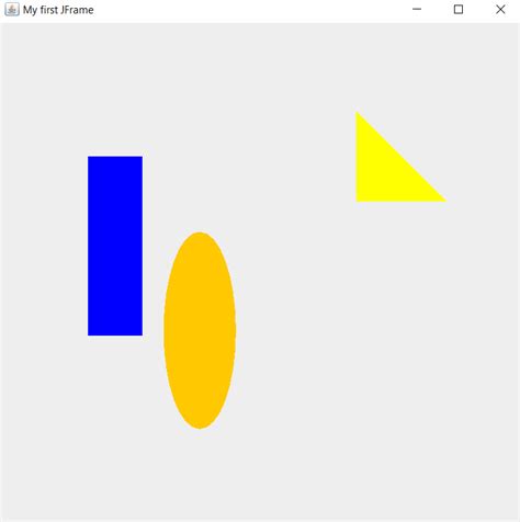 Java Lesson 21 Drawing And Coloring Shapes On The Jframe By Michael