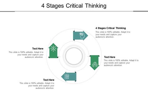 4 Stages Critical Thinking Ppt Powerpoint Presentation Slides File
