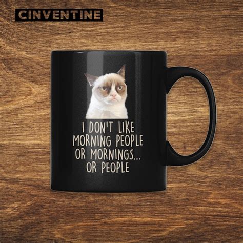Grumpy Cat Mug Etsy