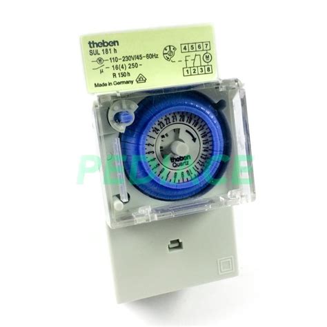 Jual Timer Theben 24 Jam Sul181H Switch Original Timer Germany Shopee
