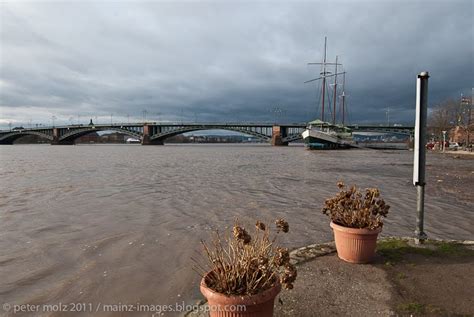 Mainz Images Hochwasser Am Rhein