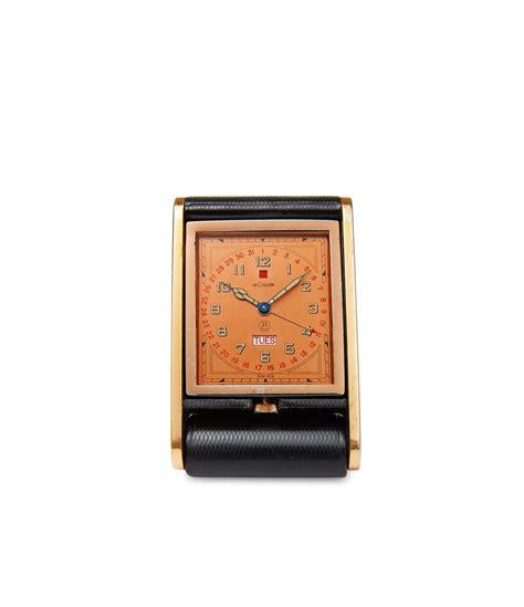 Buy Lecoultre Rare Day Date Travel Clock Buy Vintage Lecoultre Clock