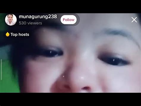 New Nepali Kanda Muna Gurung Live In Tiktok Xada Boleko Video Tiktok