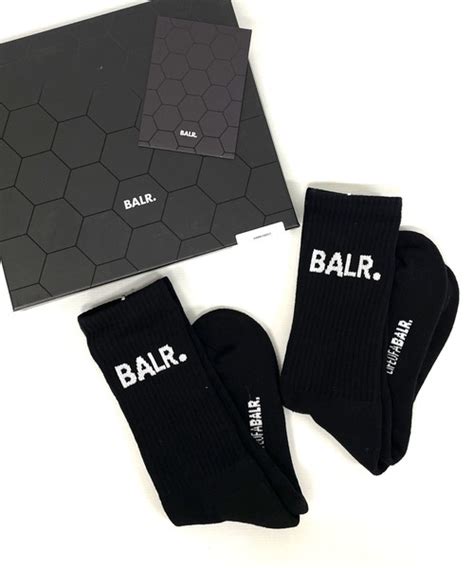 Balr（ボーラー）の「【balr】ボーラー メンズ ソックス ロゴ 靴下「2 Pack Balr Socks 35 38