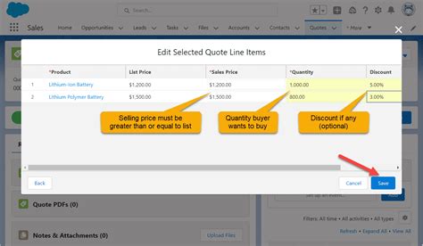 How To Create Quotes In Salesforce SalesForce FAQs