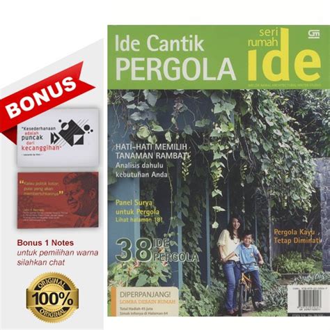 Jual Seri Rumah Ide Ide Cantik Pergola Original Shopee Indonesia