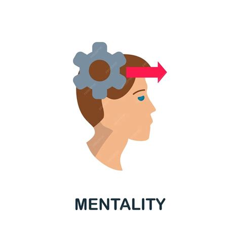 Premium Vector Mentality Icon Simple Element From Critical Thinking