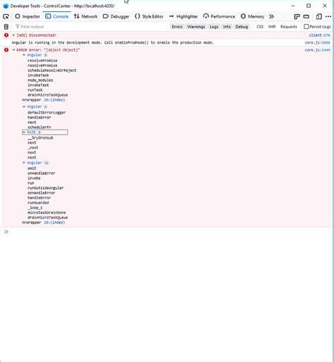 Errors In Console Are Not Helpful In Angular Specific Scenario As Opposed To Brave Developer