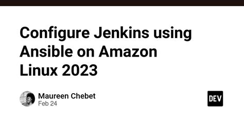 Configure Jenkins Using Ansible On Amazon Linux Dev Community