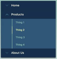 Accordion Menus Lisa Trescott