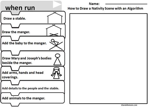 Offline Code Academy How To Draw A Nativity Scene With An Algorithm
