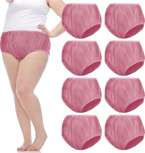 Weewooday 10 Pcs Waterproof Incontinence Underpants Plastic