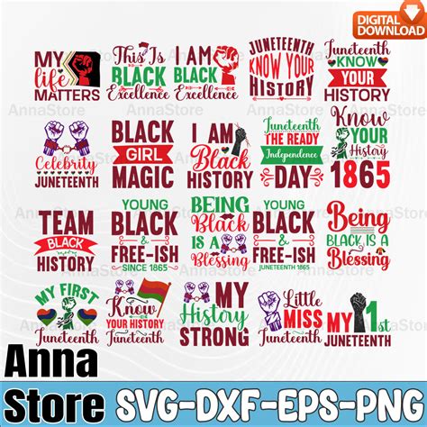 Juneteenth Svg Bundleyoung Black Dope Svgjuneteenth Svg Bu Inspire