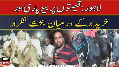Lahore Ki Maweshi Mandi Mein Bhi Rate High YouTube