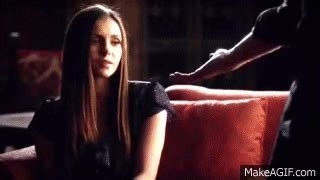 Damon Elena The Vampire Diaries On Make A GIF Damon Elena The Vampire Diaries On Make A GIF