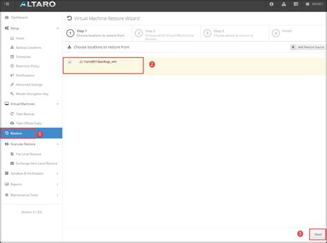Altaro Hyper V Backup Restore Einer Vm Medic Danielde