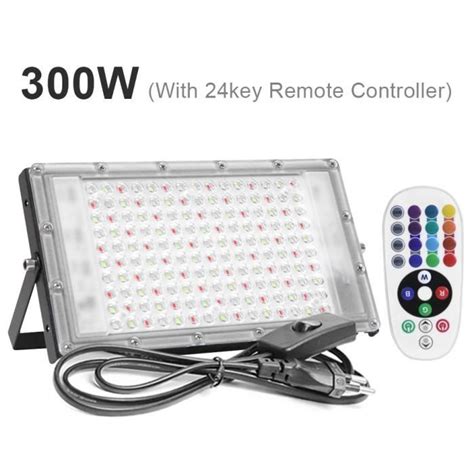 Projecteur Led Rgb Étanche Conforme à La Norme Ip65Éclairage D