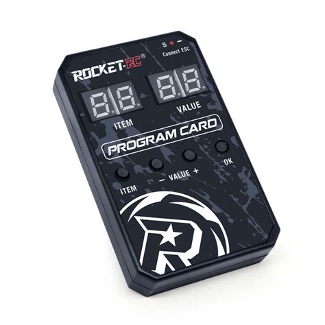 Rocket Rc Esc Program Card H2 Racing Development