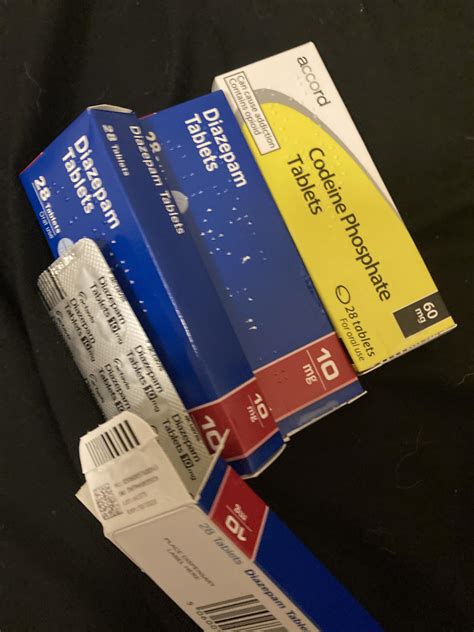 84 Diazeys And Box Of Codeine 😇 R Pillhead