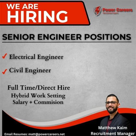 Hiring Hiring Engineeringjobs Seniorengineers