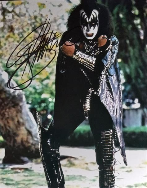 Gene Simmons Authentic Signed 8x10 Photo W 3rd Party Authentication Etsy