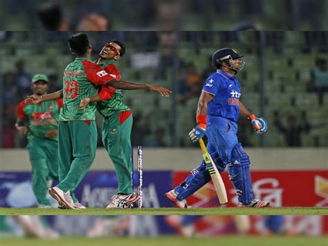 Bangladesh Beat Team India By 1 Wicket In Ind Vs Ban 1st Odi Match Ms